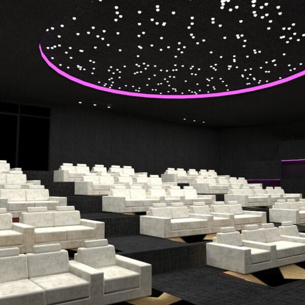 Kent Theater Design | Immersive Audiovisual Interior Concept – ANDROON